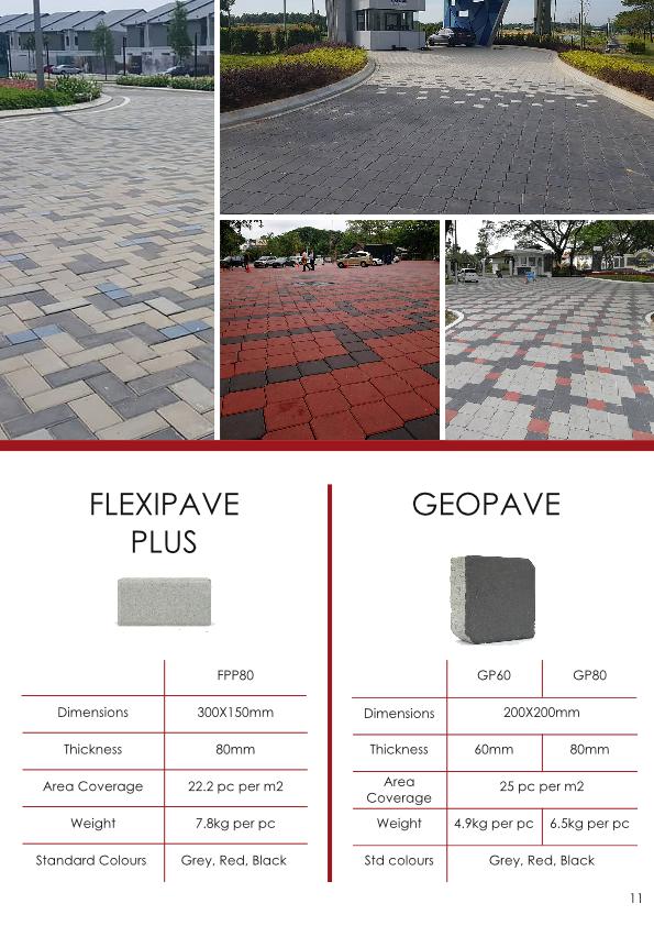 Pavers Catalogues - BA Contracts Pte Ltd